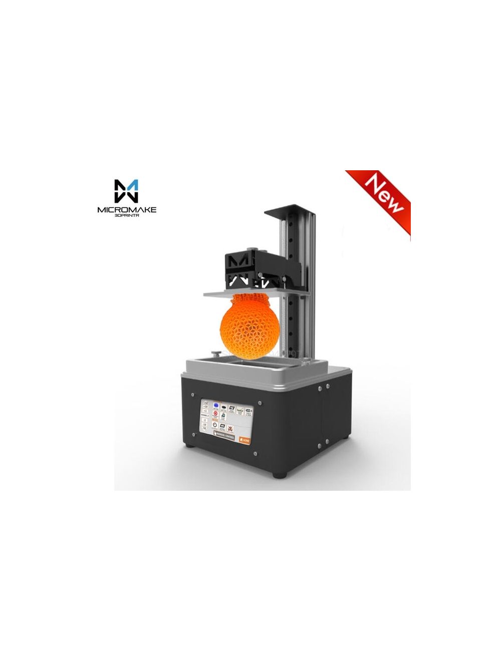 MicroMake L3 2K WiFi SLA/DLP 3D-tulostin hintaan 575,95