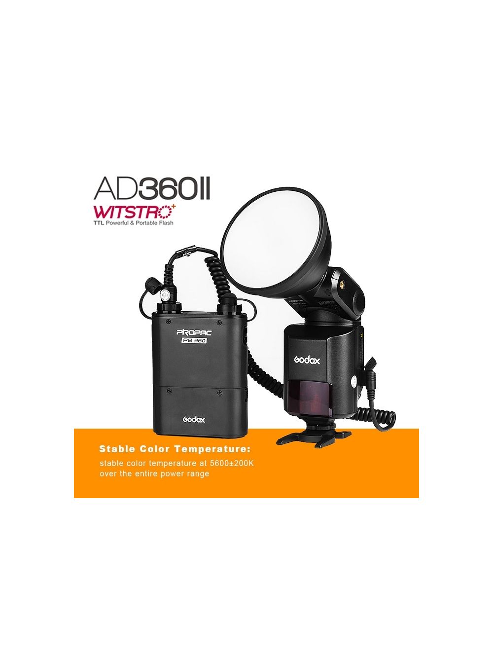 Godox Witstro AD360 II-N TTL salamavalo hintaan 489,95