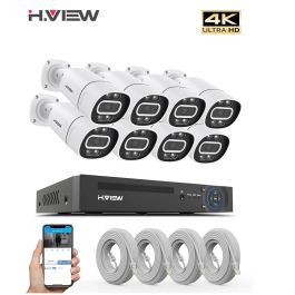 H.View XM808 8-kanavainen valvontajärjestelmä hintaan 499,95